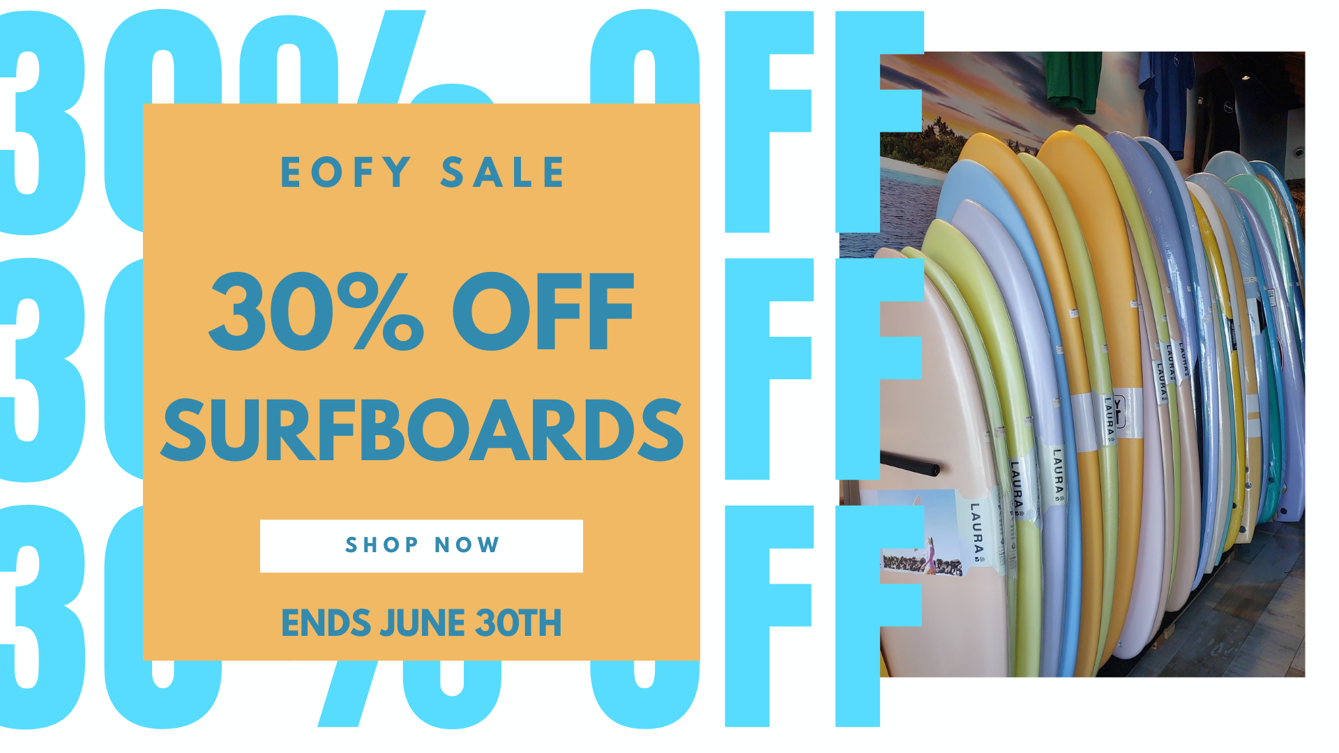 HAPPY EOFYS – Lets Go Surfing